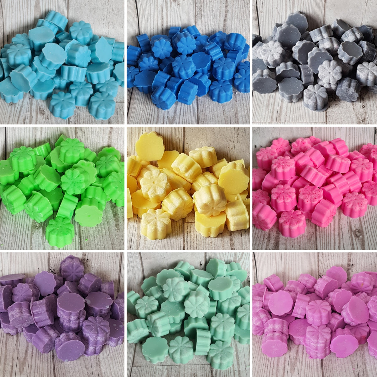 Pack of 50 shapes – Berry Cocoa Handmade